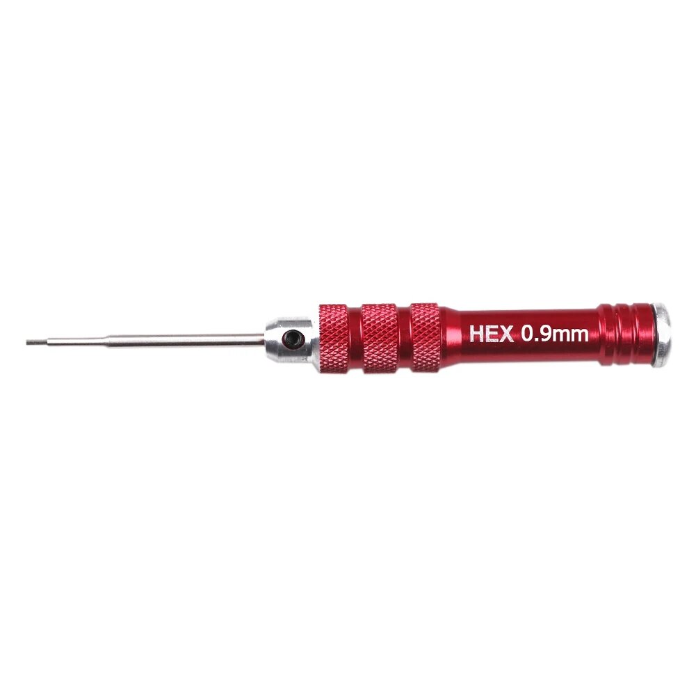 JOCESTYLE Набор шестигранных отверток HSS с красной ручкой 0.9mm Red