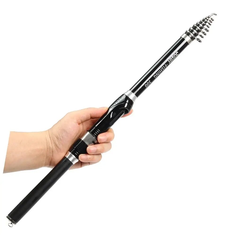 Ультрапрочная телескопическая рыболовная удочка, спиннинг из углеродного волокна, удочка для ловли карпа, фидерное удилище 1,5-3,0 м, портативная дорожная мини-Рыболовная Снасть