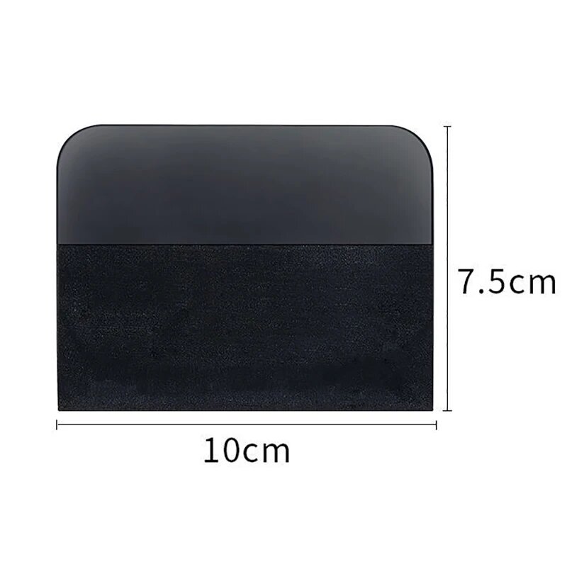Скребок для автопленки TOFAR 10cm x 7.5cm, черный