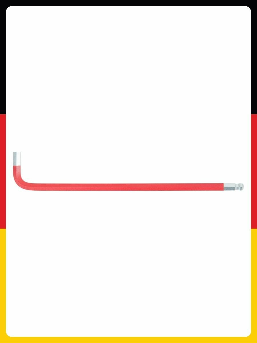 Шестигранный ключ с шаровидным концом KS Tools, удлиненный, 5/8 дюйма