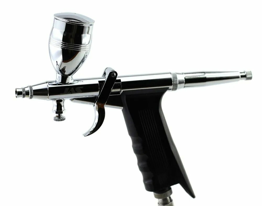 KNOW EASY-Аэрограф Jas 1080 (Air Control) (набор: игла, сопло 0,3; 0,5; 0,8) для хобби и творчества
