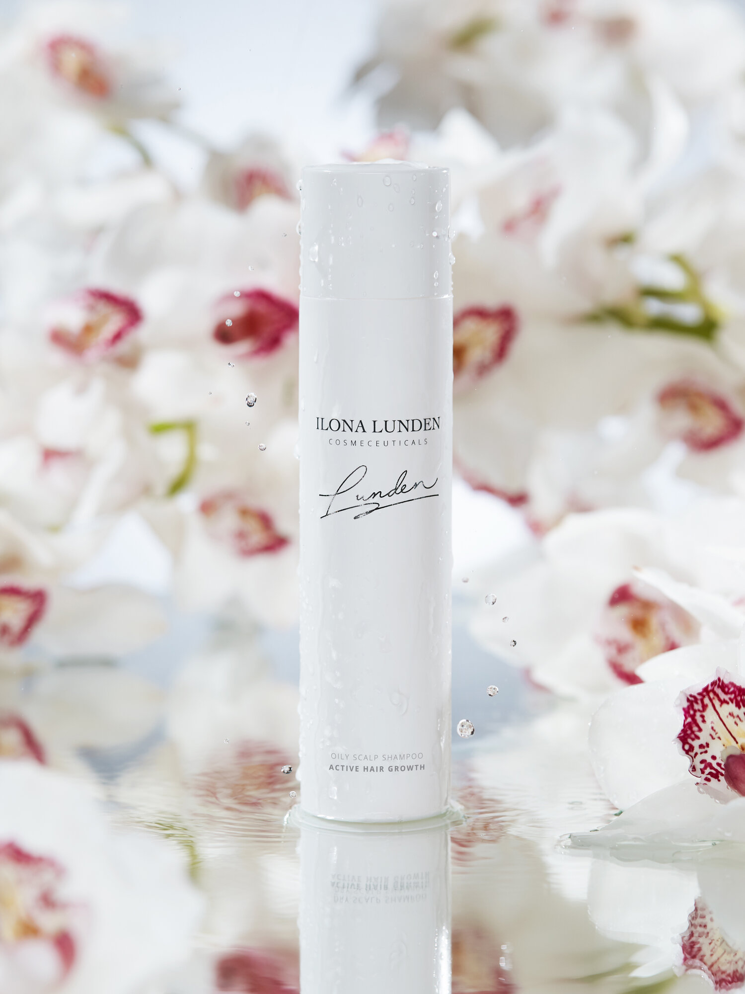Шампунь для жирной кожи головы, стимулирующий рост волос, ILONA LUNDEN