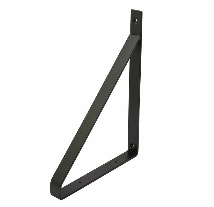 Кронштейн LOFT-1, 300х220 мм черный максимальная нагрузка 30 кг