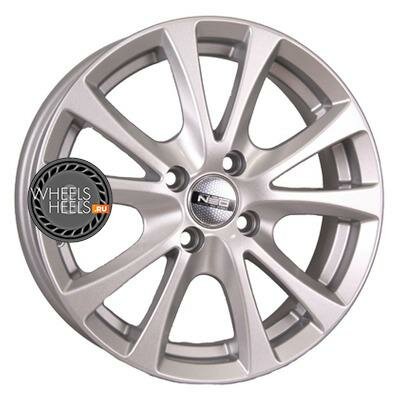 Диск автомобильный литой Neo 509 15x6 5x105 et39 dia56.6 Silver