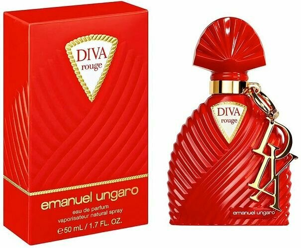 Emanuel ungaro diva rouge 50ml женская парфюмерная вода