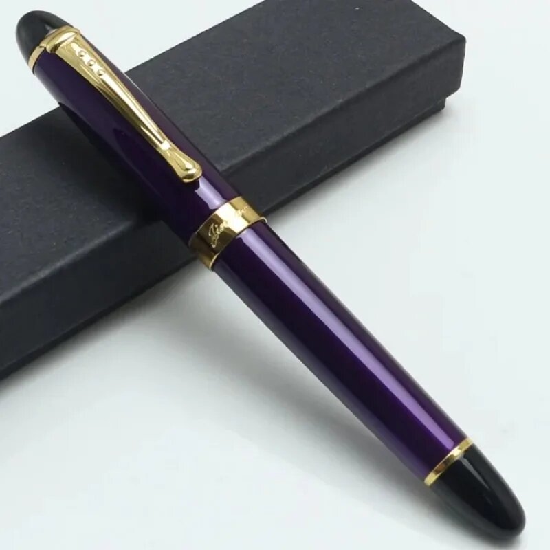 Перьевая ручка JINHAO X450 синяя мраморная Executive 0,5 мм Фиолетовый, fountain pen
