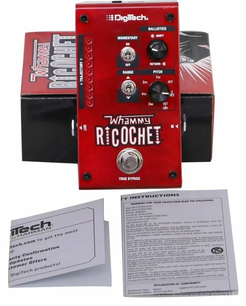 KNOW EASY-Процессор эффектов для электрогитары Digitech Ricohet