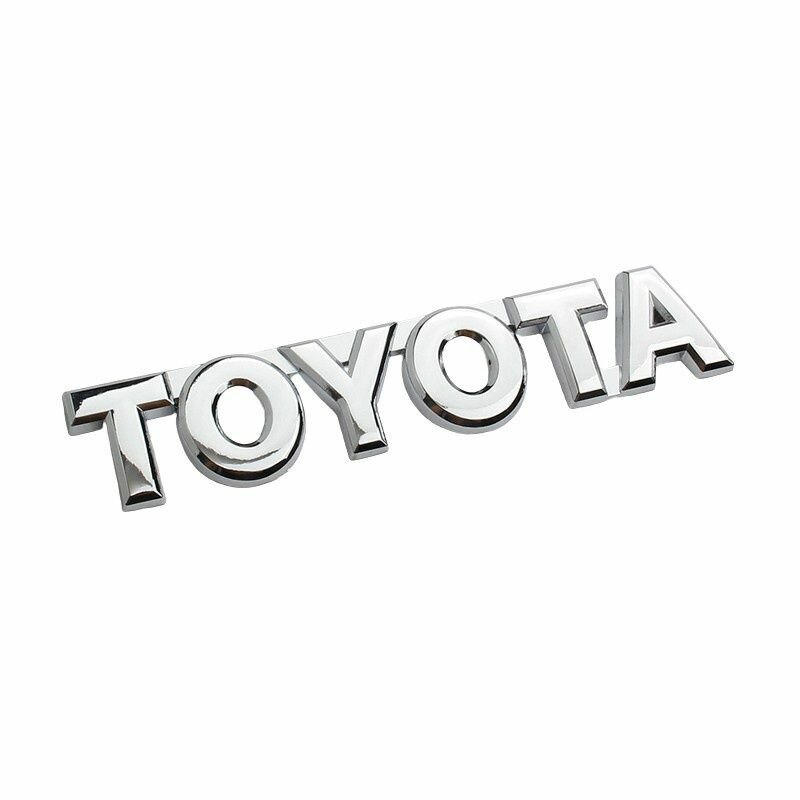 Эмблема toyota на багажник задняя ( Надпись, Значок, Шильдик, Буквы )тойота