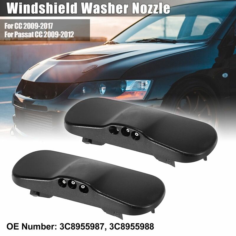 2 шт. форсунка омывателя ветрового стекла MyPads для VW Passat CC 2009-2017