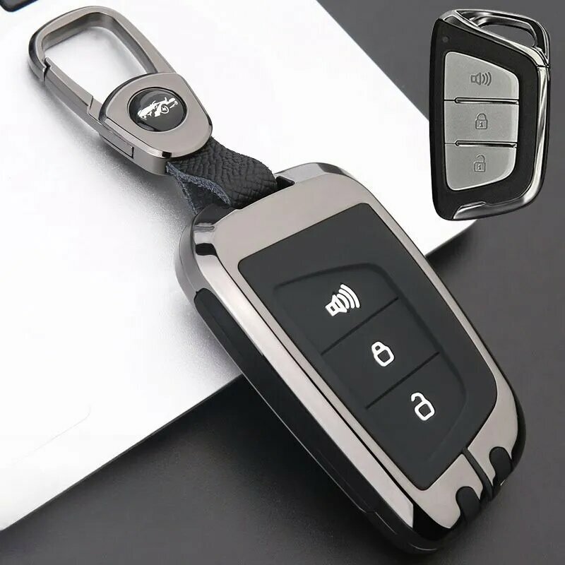 Чехол для ключа JAC Чехол для автомобильного брелка JACподходит для J7, S3, JS6, JS4, T6 JS5 JS3 T8pro T8