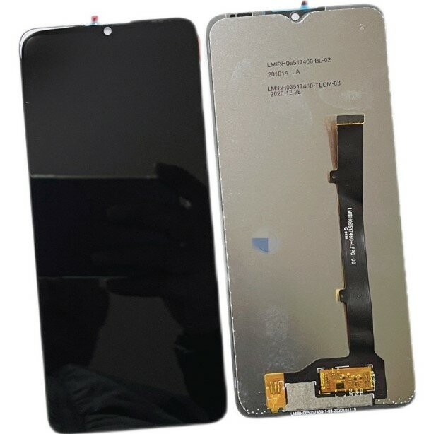LCD-ЖК-сенсорный дисплей-экран-модуль MyPads запчасть в сборе с тачскрином на ZTE Blade 20 черный