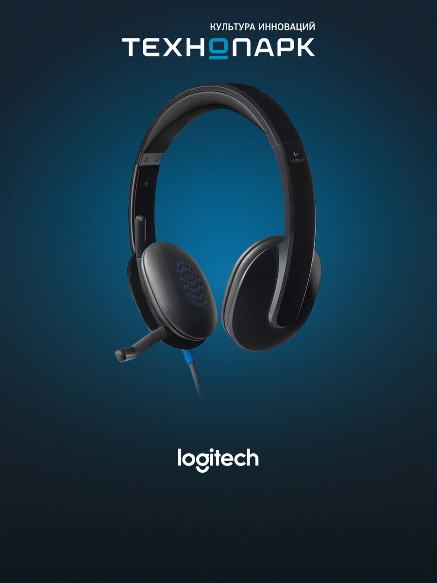 Наушники Logitech Headset Н540 (981-000480)