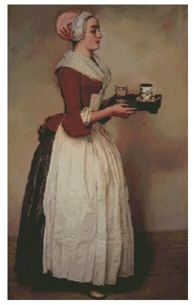 Наборы для вышивки крестом 18CT, 16CT, 14CT 18CT white canvas