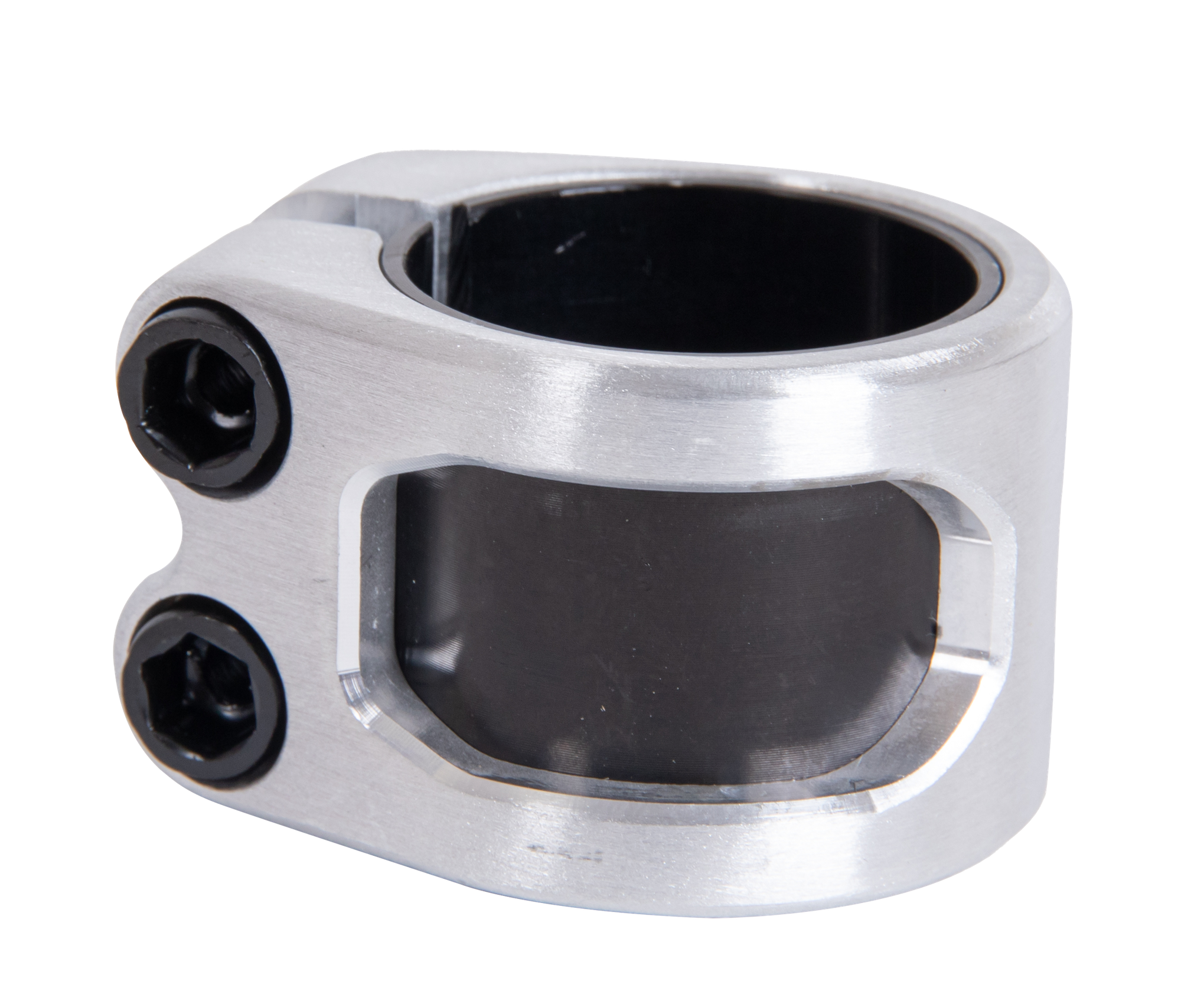 Зажим для трюкового самоката Tech Team "Zefir Lite V2", 31,8/34,9мм IHC/HIC - Raw/Brushed