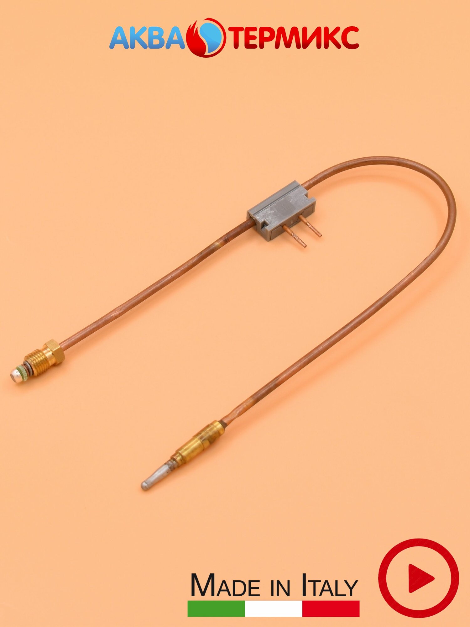 Термопара с термопрерывателем 400 мм M9x1 SIT 0270017 для Protherm Волк (0020095638) 095573