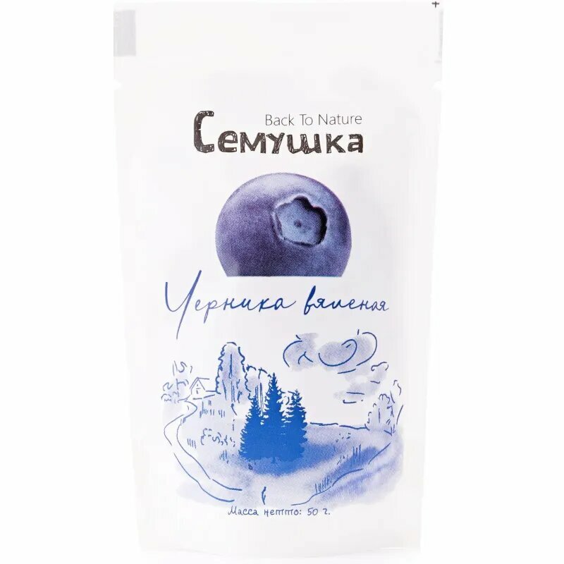 Черника Семушка вяленая, 50г, 2273981
