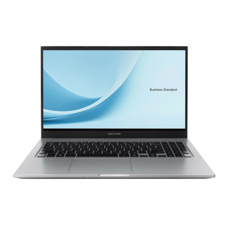 Ноутбук Maibenben B115B, экран 15,6", AMD Ryzen 3, 8GB RAM, SSD 512GB, Windows 11 Pro, серебристый