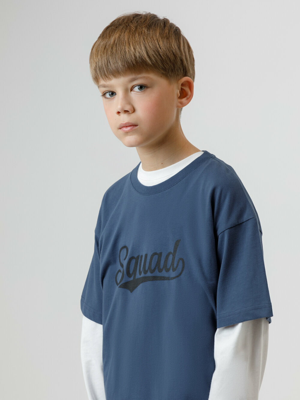 Футболка КР 302793/синий космос к618