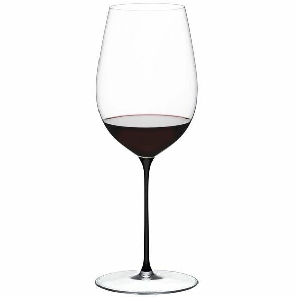 Бокал для красного вина RIEDEL Superleggero Bordeaux Grand Cru Black Stem Single Pack 6425/00B