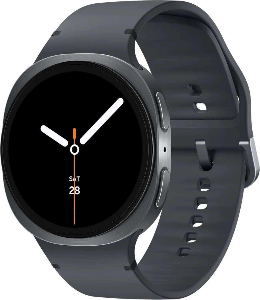 Смарт-часы Samsung Galaxy Watch 8 44мм 1.5" Super AMOLED корп. графитовый рем. графитовый (SM-L330NDAAXME)