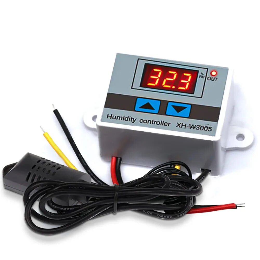 Цифровой регулятор влажности DC 12V W3005
