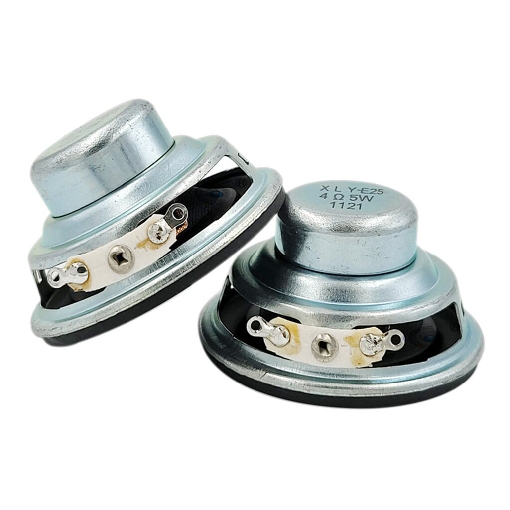 2 шт. 1,75 дюйма, 45 мм, стереодинамик, 4 Ом, 5 Вт, полный диапазон звуковых динамиков, низкочастотные динамики