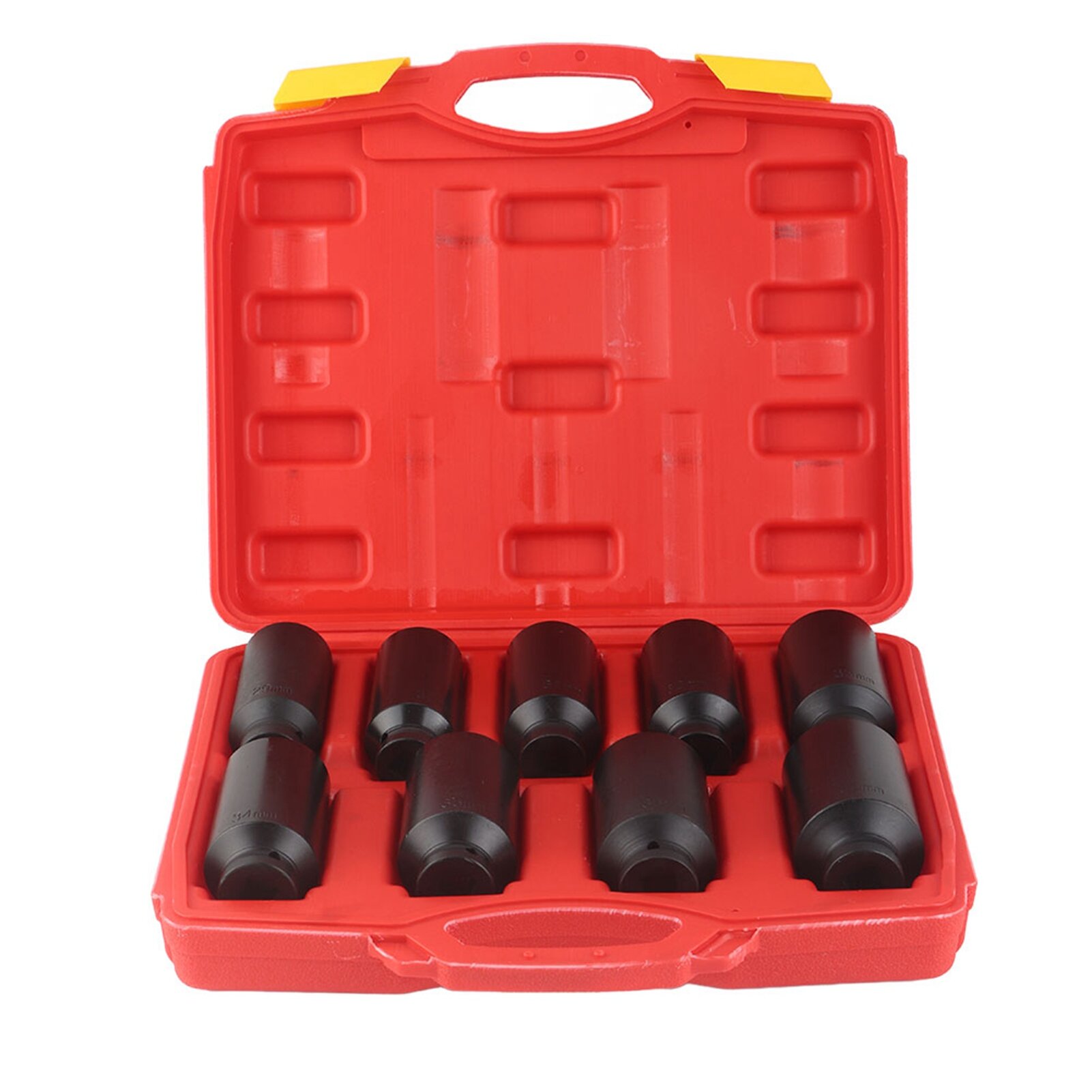 Набор торцевых головок для гаек ступицы 29-38 мм, 9 шт, 1/2 дюйма
