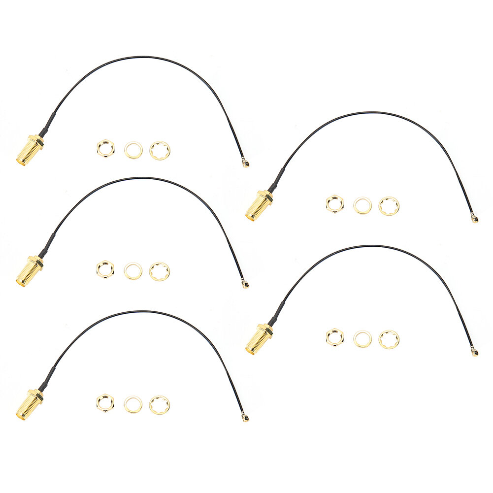 Переходной кабель SMA на u. Fl/IPEX, латунь, для антенны рации 20 см 20CM