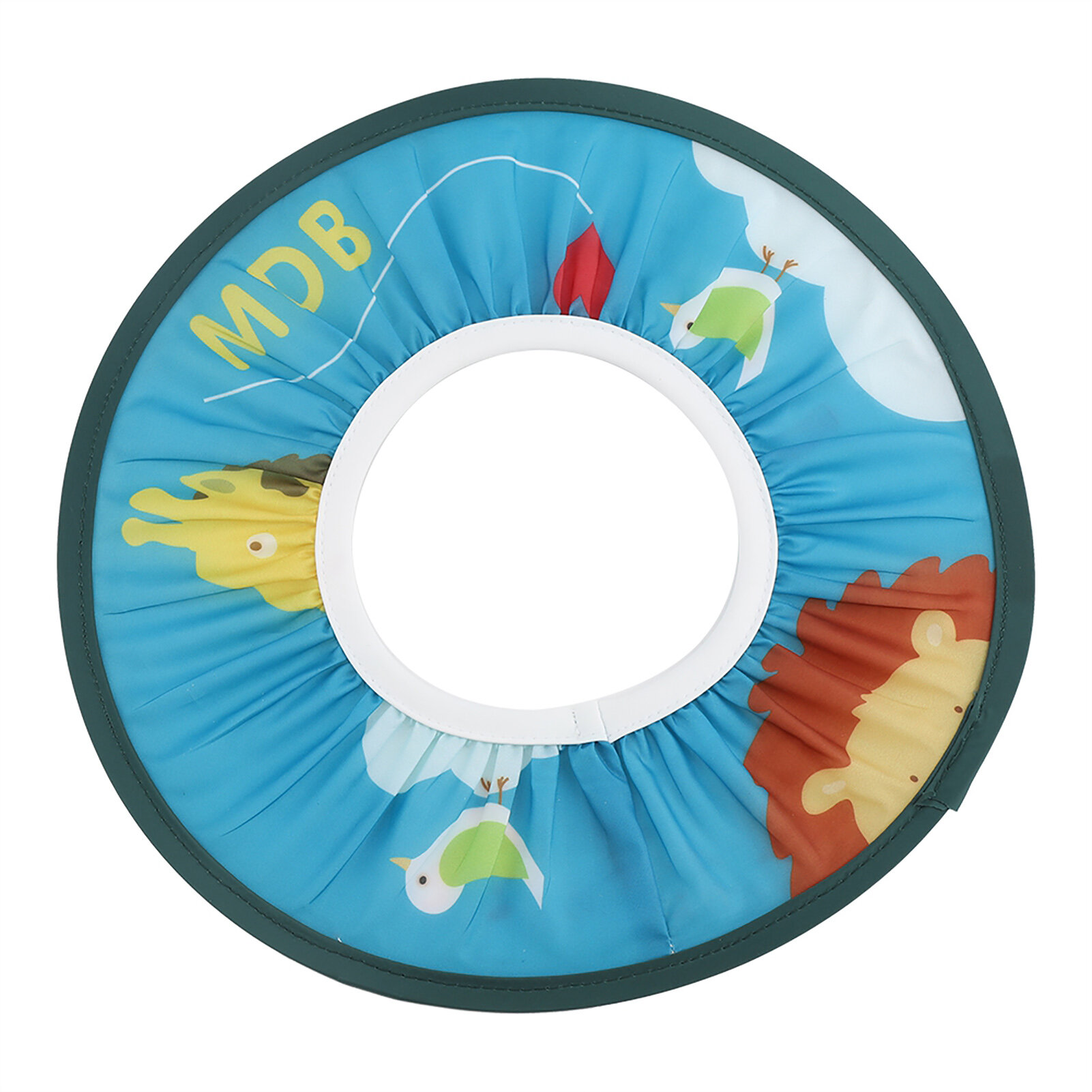 Водонепроницаемая ткань детская шампунь для шампуня для эластичной детский душ защита от купания (синий)