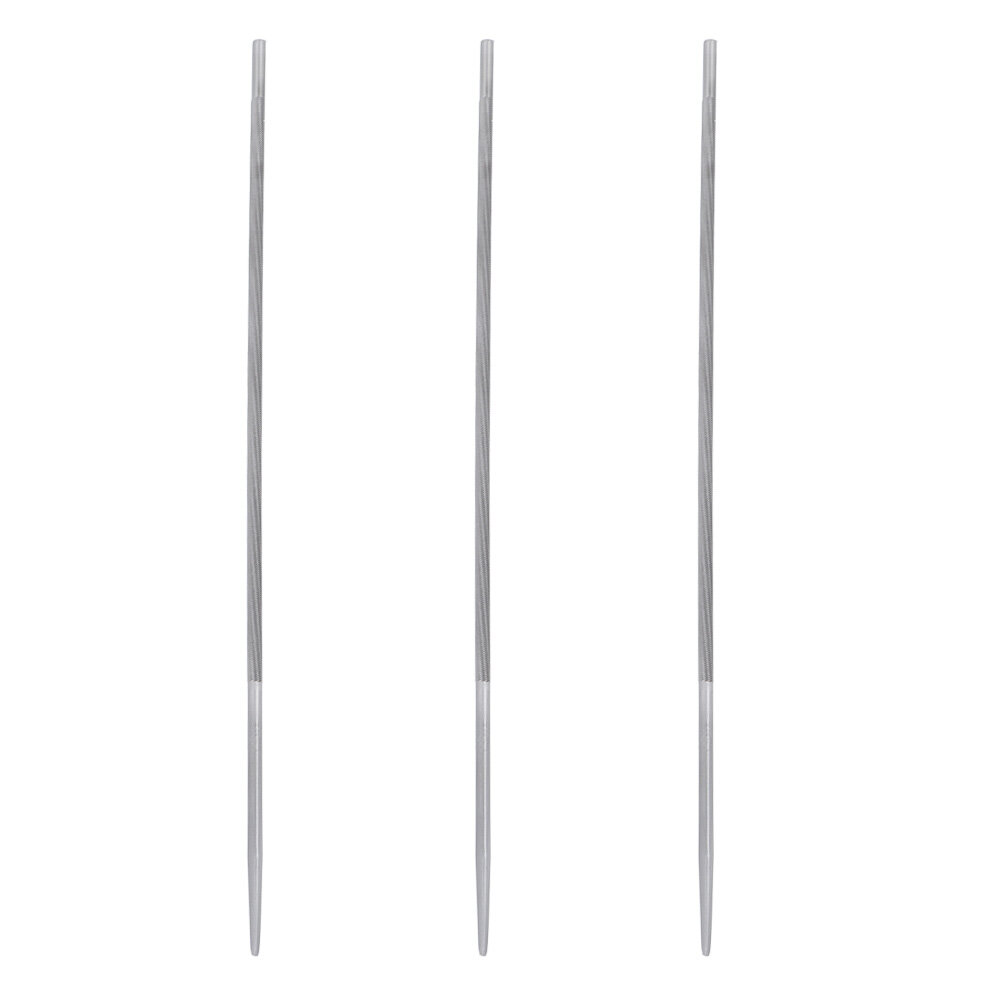 3 шт. круглые напильники для заточки пильной цепи 4 мм (5/32 дюйма), аксессуары для газонокосилки и триммера