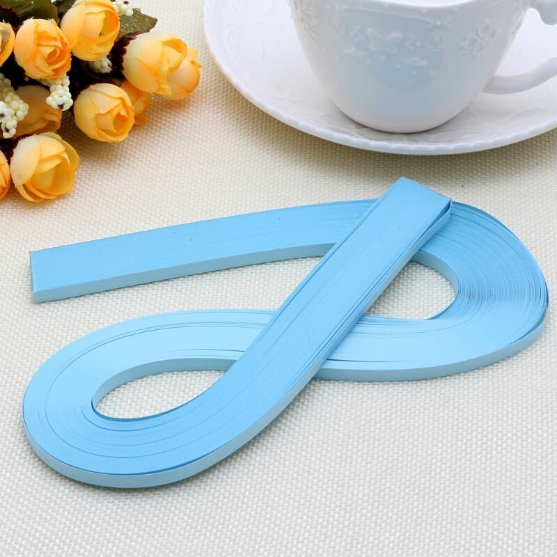 Бумага для квиллинга, набор 120 полосок шириной 5 мм в однотонных цветах, для квиллинга и оригами детей и взрослых, забавный аксессуар сделай сам