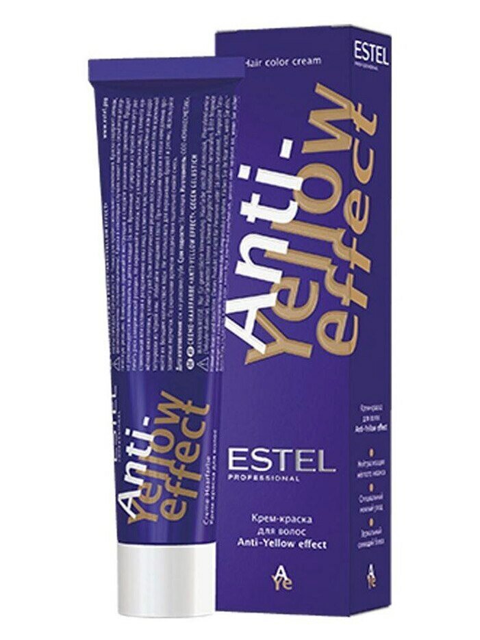 Крем-краска для волос Estel Professional Anti-Yellow Effect, 60 мл