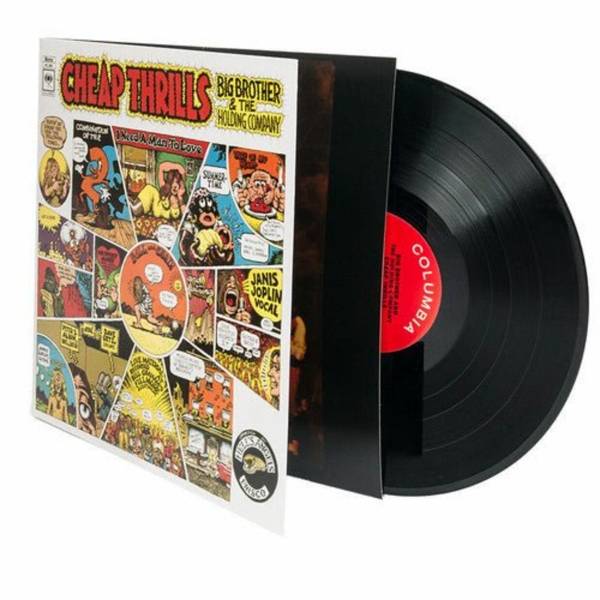 Виниловая пластинка Big Brother & The Holding Company - Cheap Thrills, Vinyl, LP, Album, Gatefold, 180g