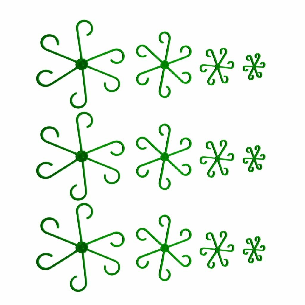 Держатель стеблей для цветов, Зеленый