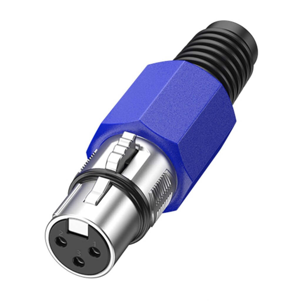 3-контактный слуховой разъем штекер-переходник для студийной записи Штекер