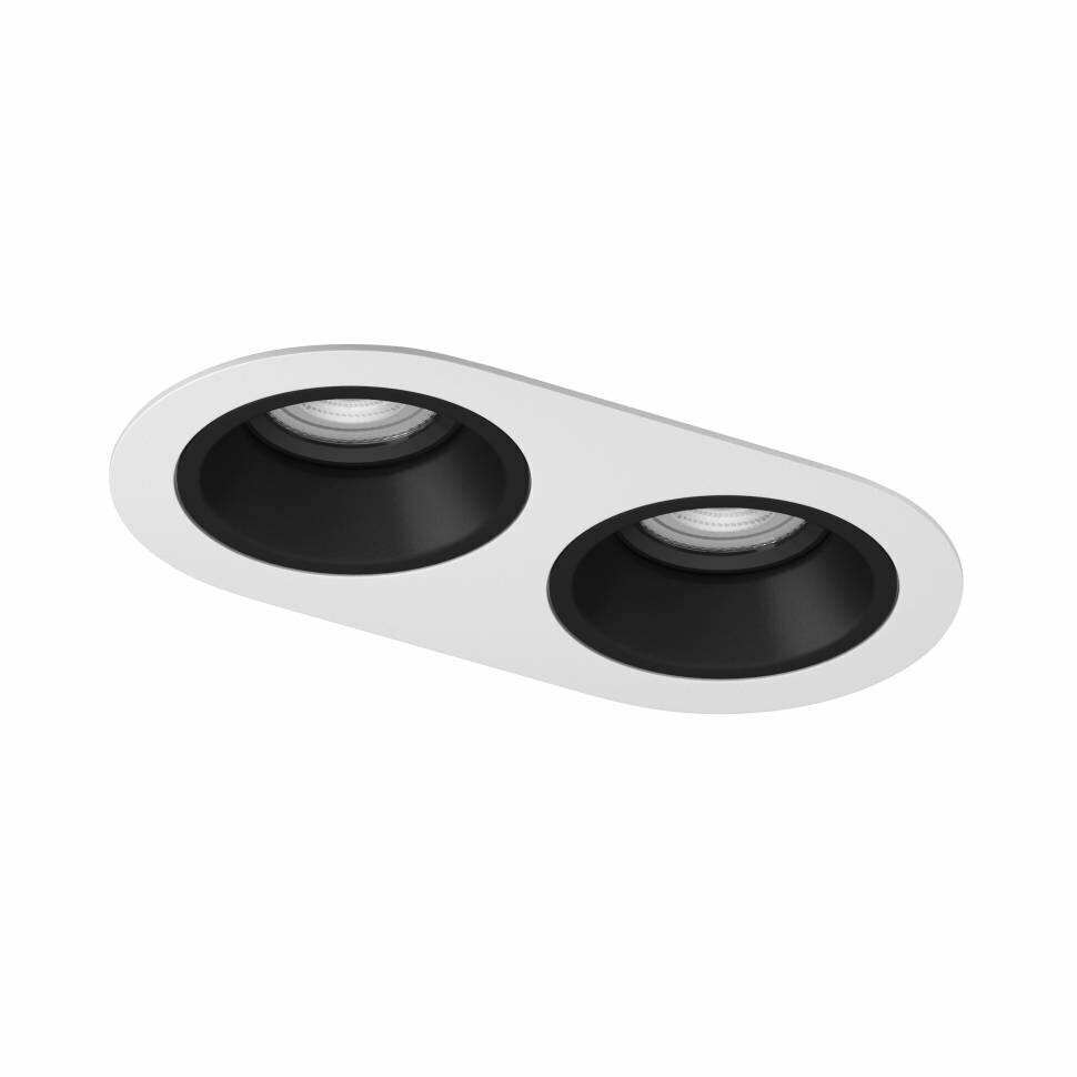 Lightstar D6560707BMOD Светильник DOMINO ROUND под LED модуль/лампу МR16 (214656+214607+214607+214007+214007)