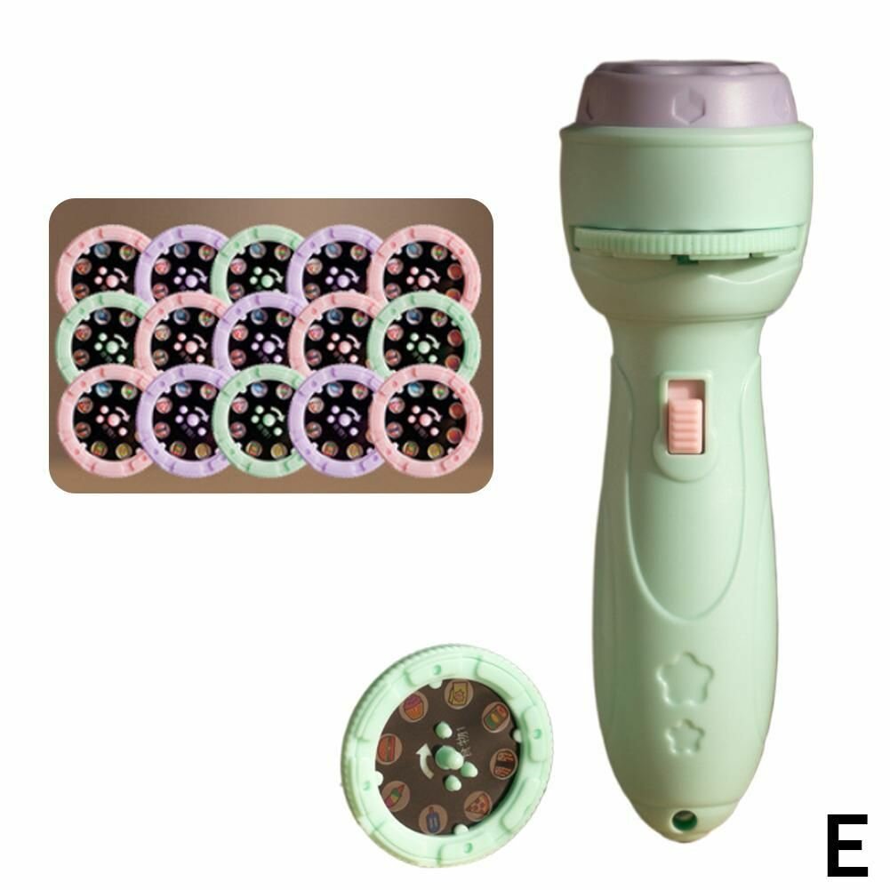 Проекционный фонарик, игрушка-проектор с фонариком, познавательная светящаяся детская игрушка, 120 фотографий