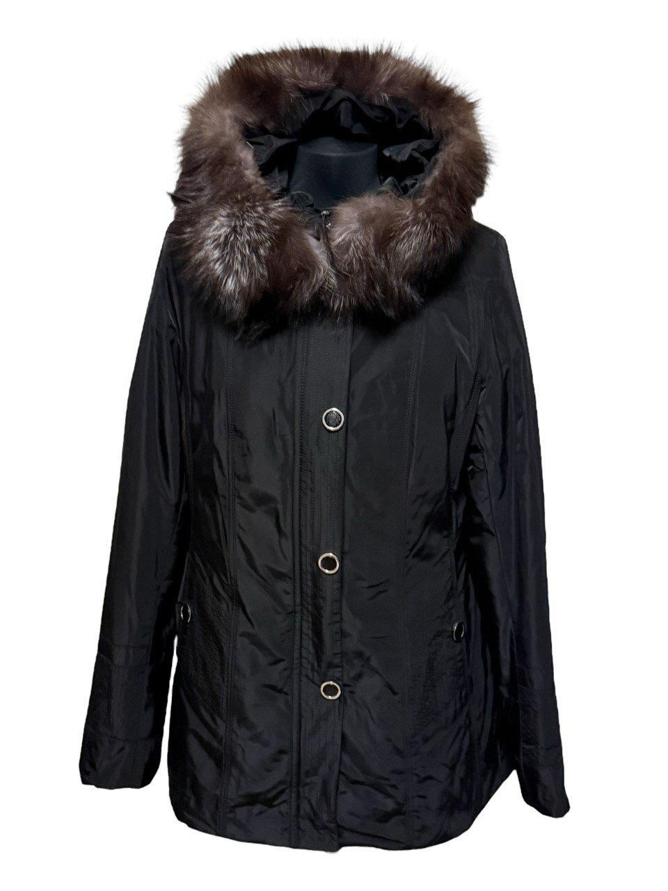 Куртка кожаная  Осень-зима 2024