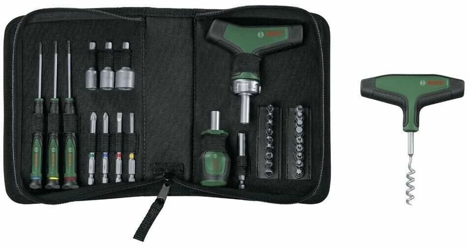 Набор ручных инструментов Bocsh для дома и сада, 33 шт. + сумка