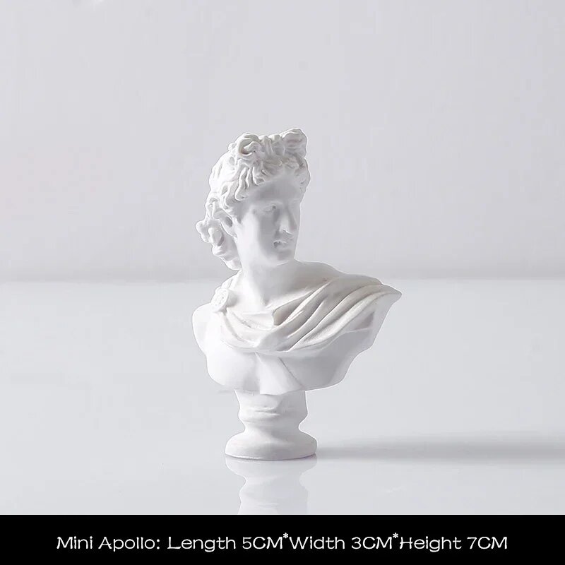 Мини-фигурка Дэвид/Цинь Девочка/Аполлон из искусственной резины Type3
