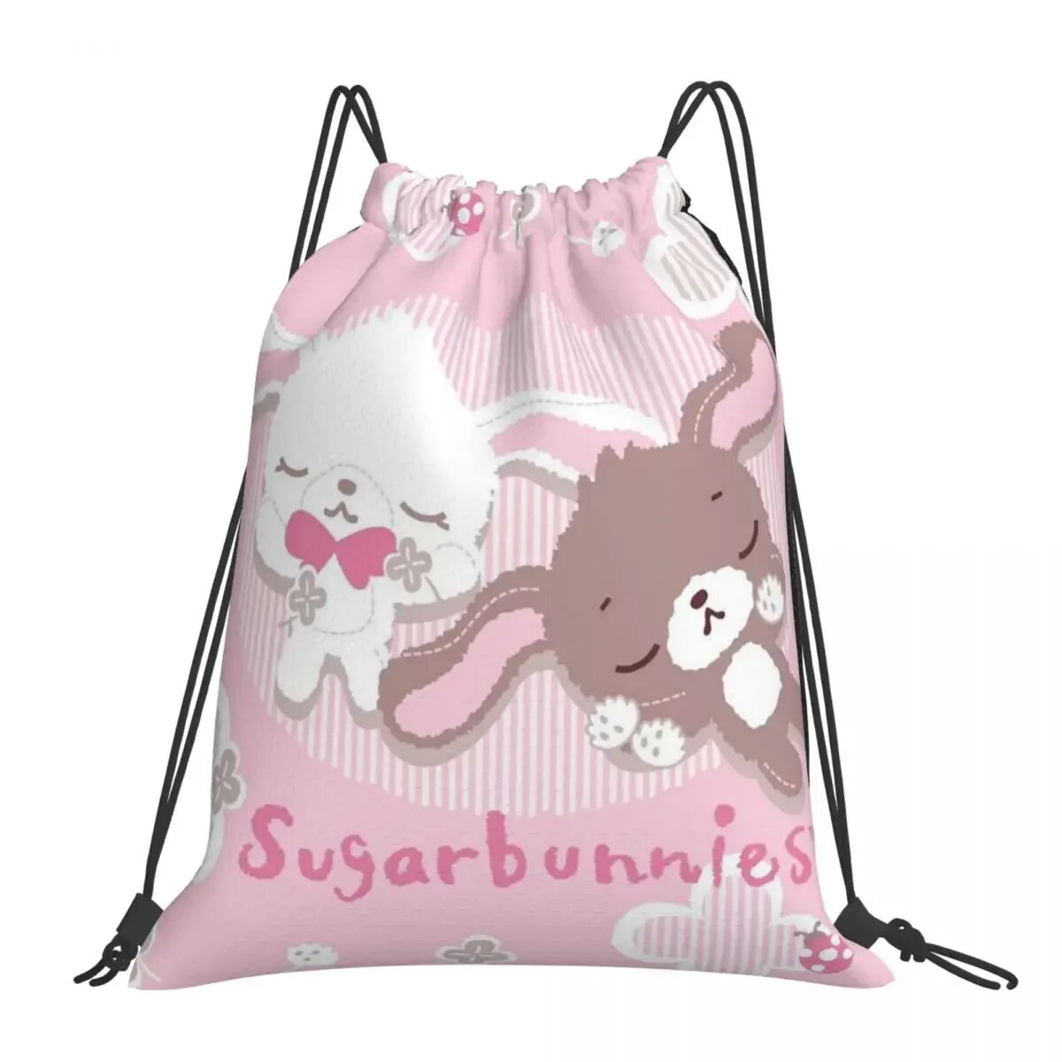 Рюкзаки Sugarunnies, повседневные портативные сумки на шнурке, карманные спортивные сумки на шнурке, сумки для книг для путешествий, школы 2