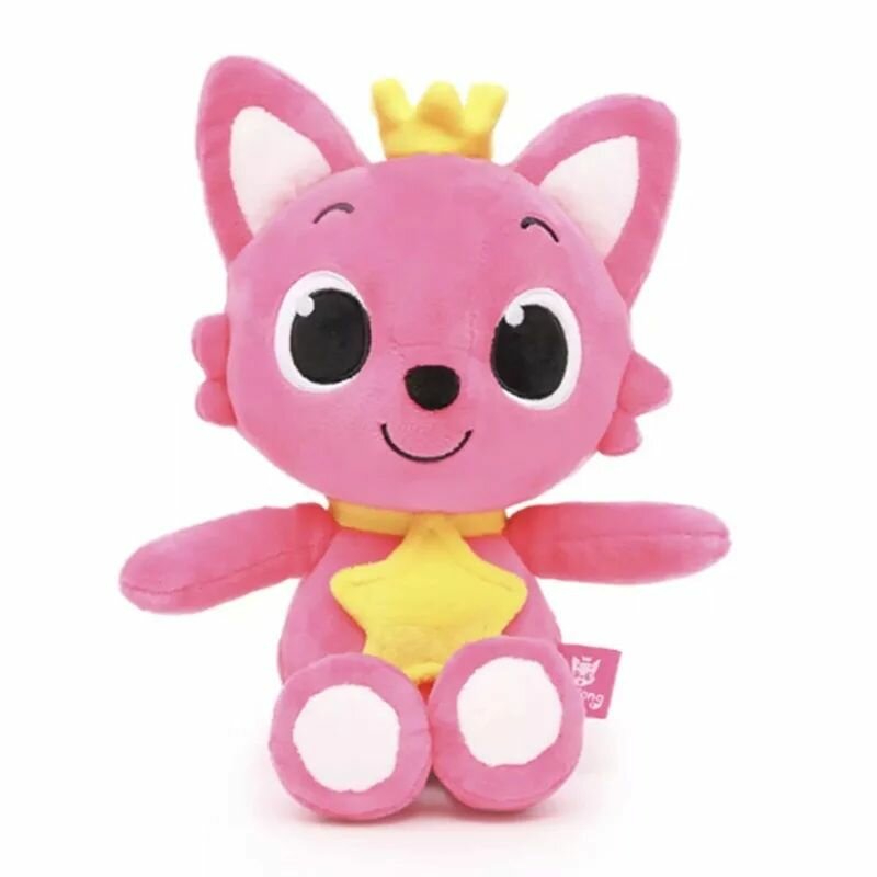 Pinkfong 30 см Crown Fox детская плюшевая игрушка мягкая
