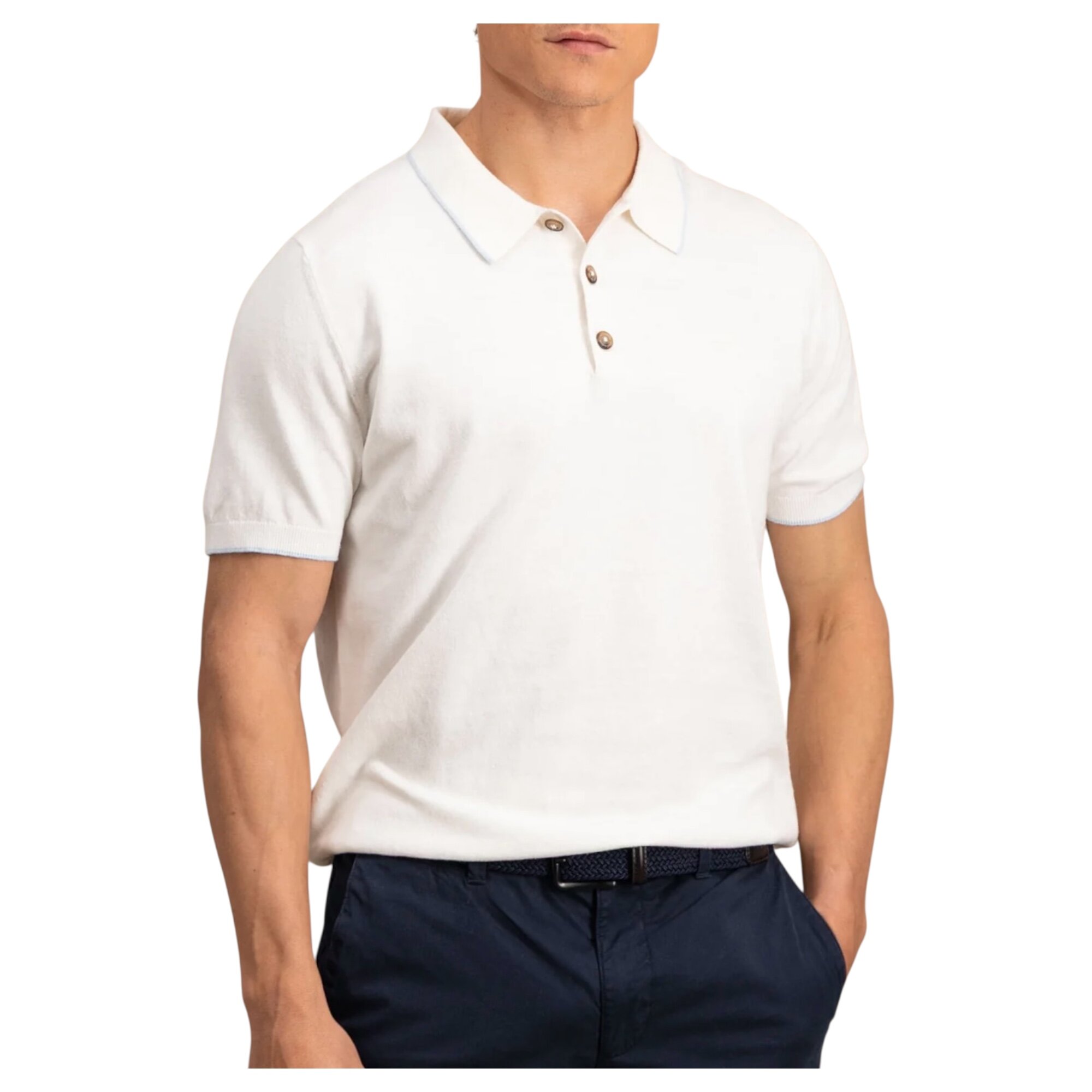 Поло Casual linen look (FYNCH-HATTON)