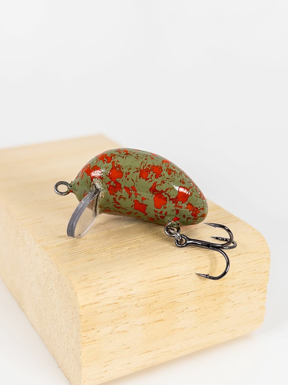 Воблер ЖУК для рыбалки из дерева от Зябликова 3,8гр. 3,1см