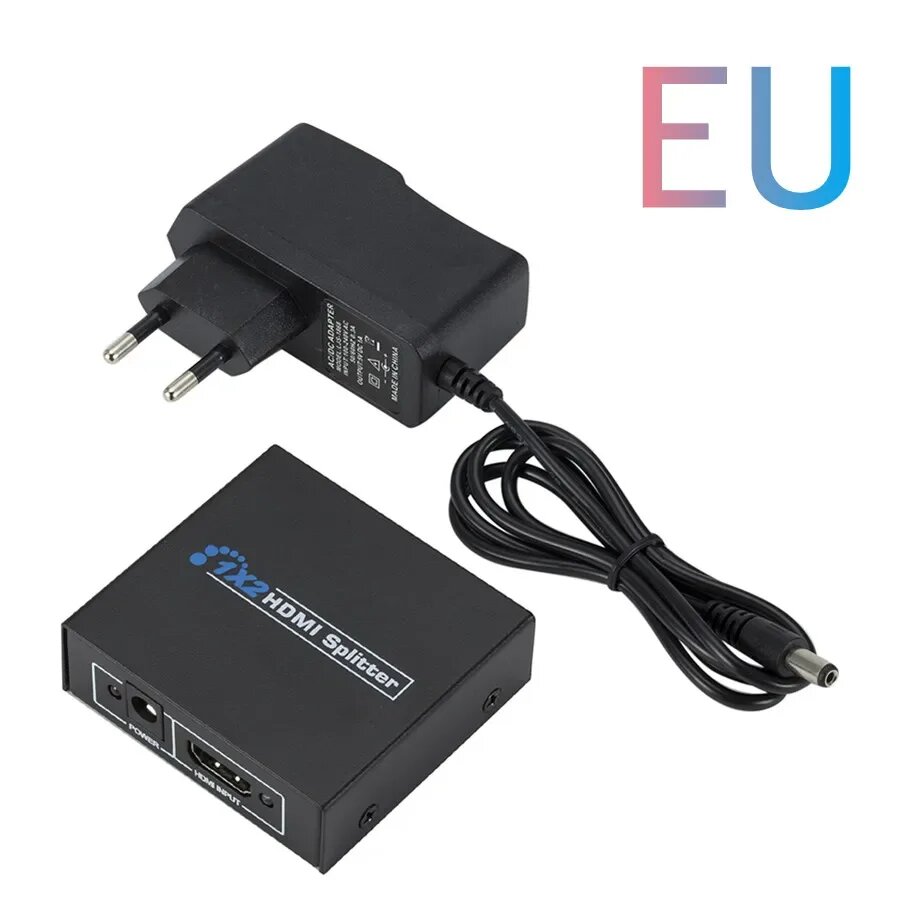 HDMI разветвитель PzzPss 1x2 EU Plug