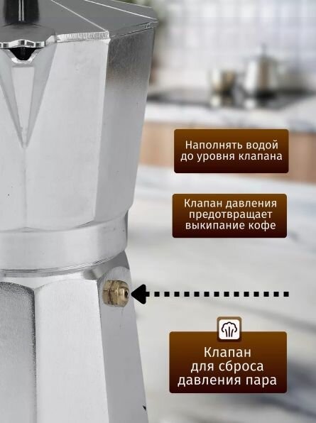 Гейзерная кофеварка — фото 1