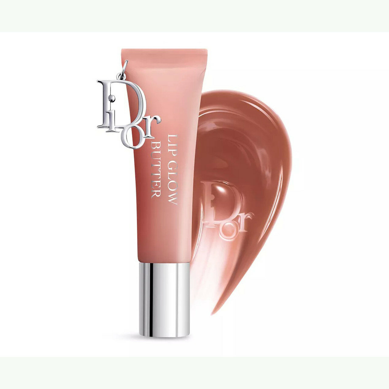 Dior Addict Lip Glow Butter 24ч увлажняющее средство для губ с ярким блеском, пептид + керамид 103 Toffee 10мл
