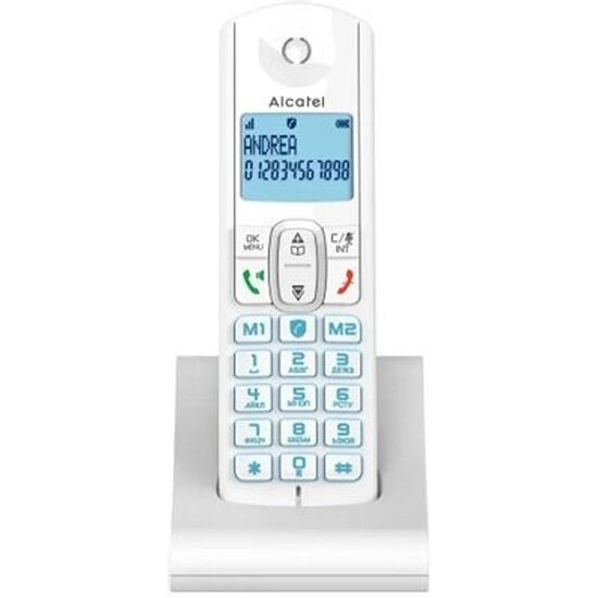 Радиотелефон Alcatel Dect F685 RU белый АОН