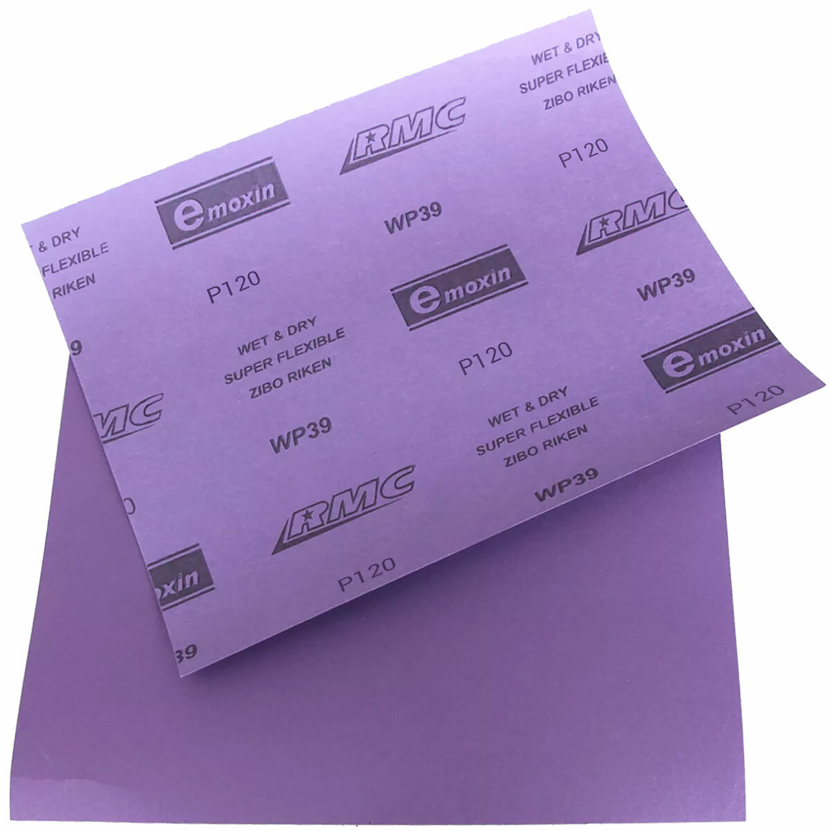 5шт - бумага абразивная "сухая/мокрая" Р 120 керамическое зерно 230*280мм RMC (Япония)