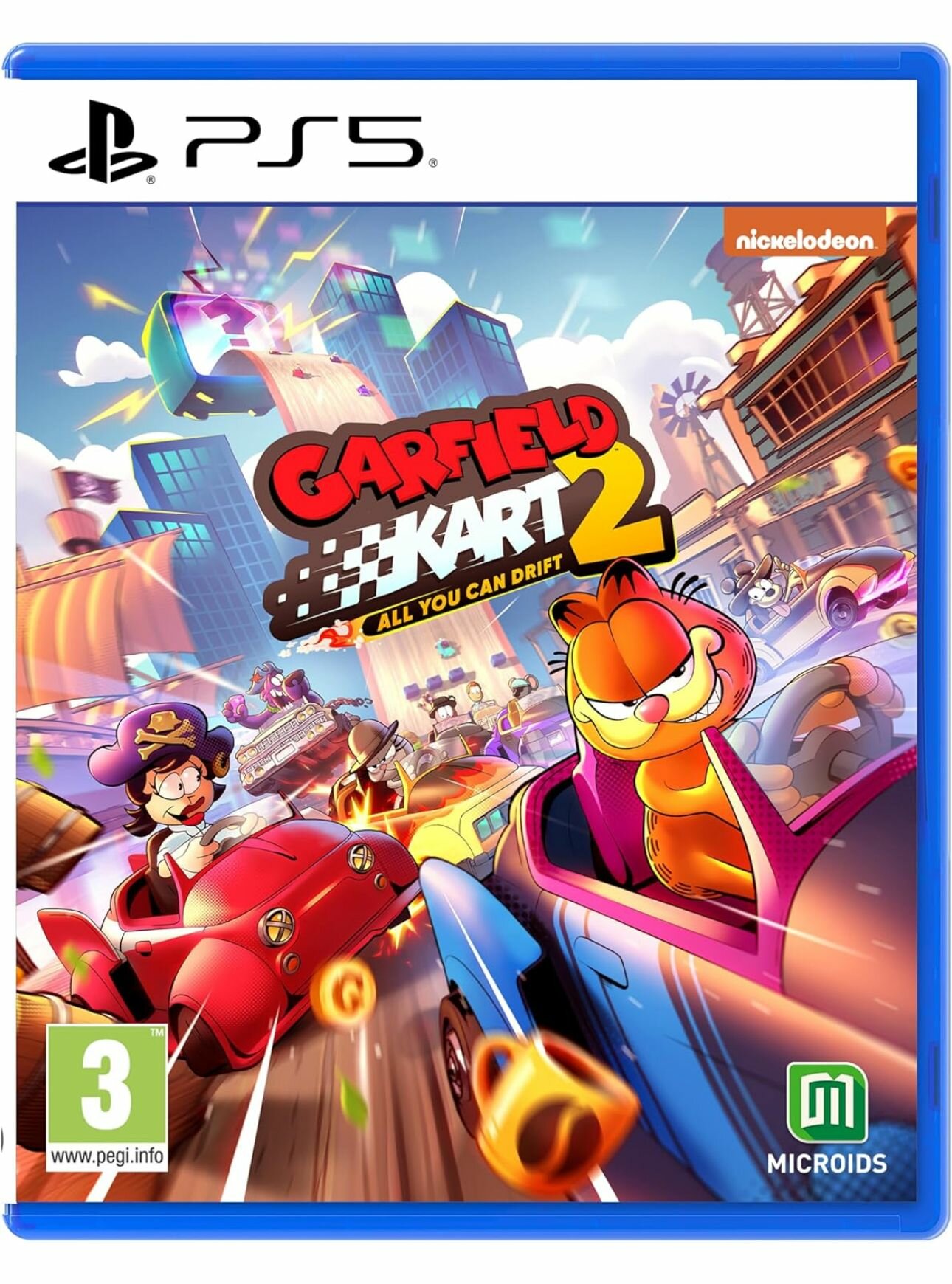 Видеоигра Garfield Kart 2: All You Can Drift
